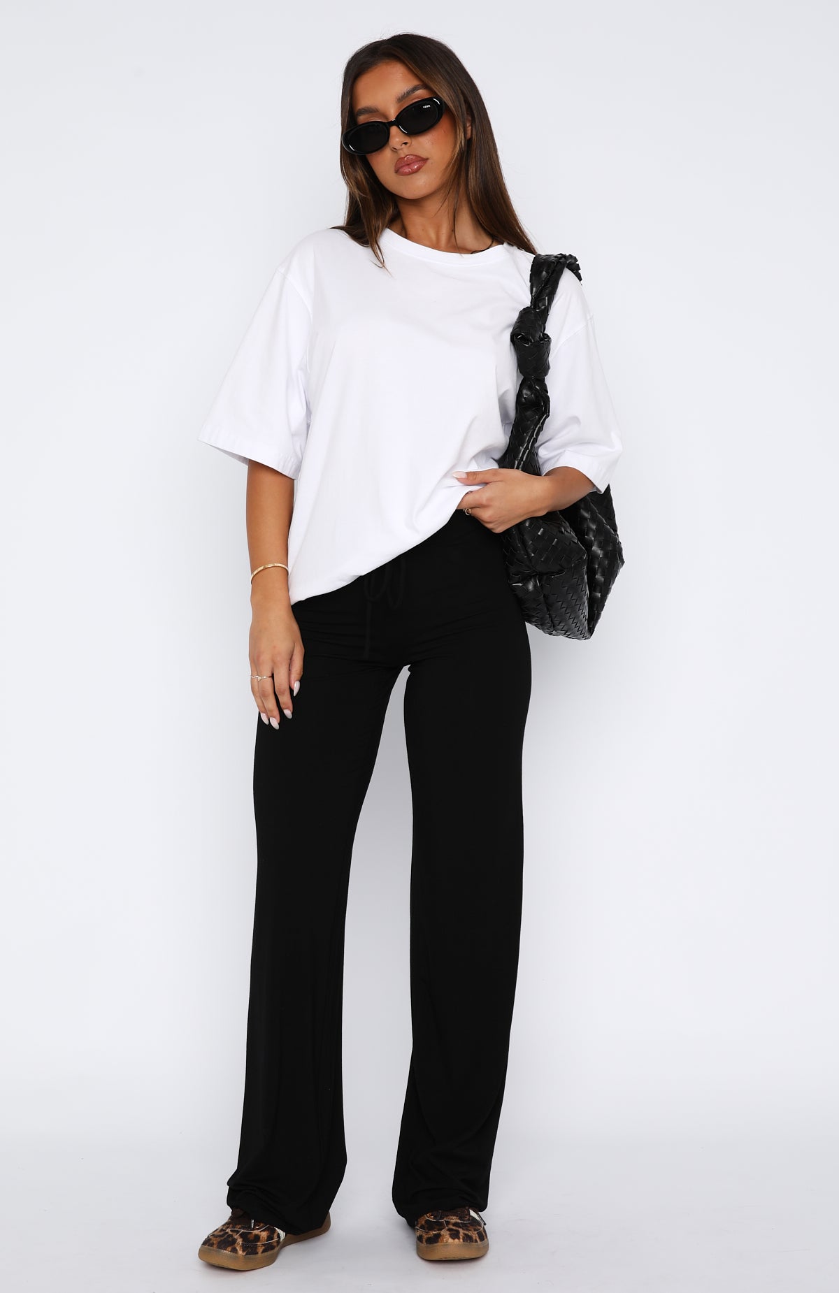 Something I'm Missing Pants Black | White Fox Boutique