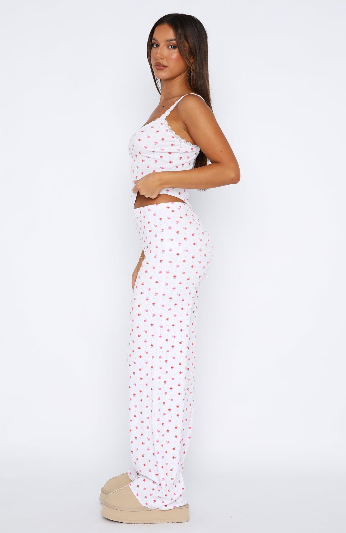 Blissful Dreams Pyjamas Set Bloom | White Fox Boutique