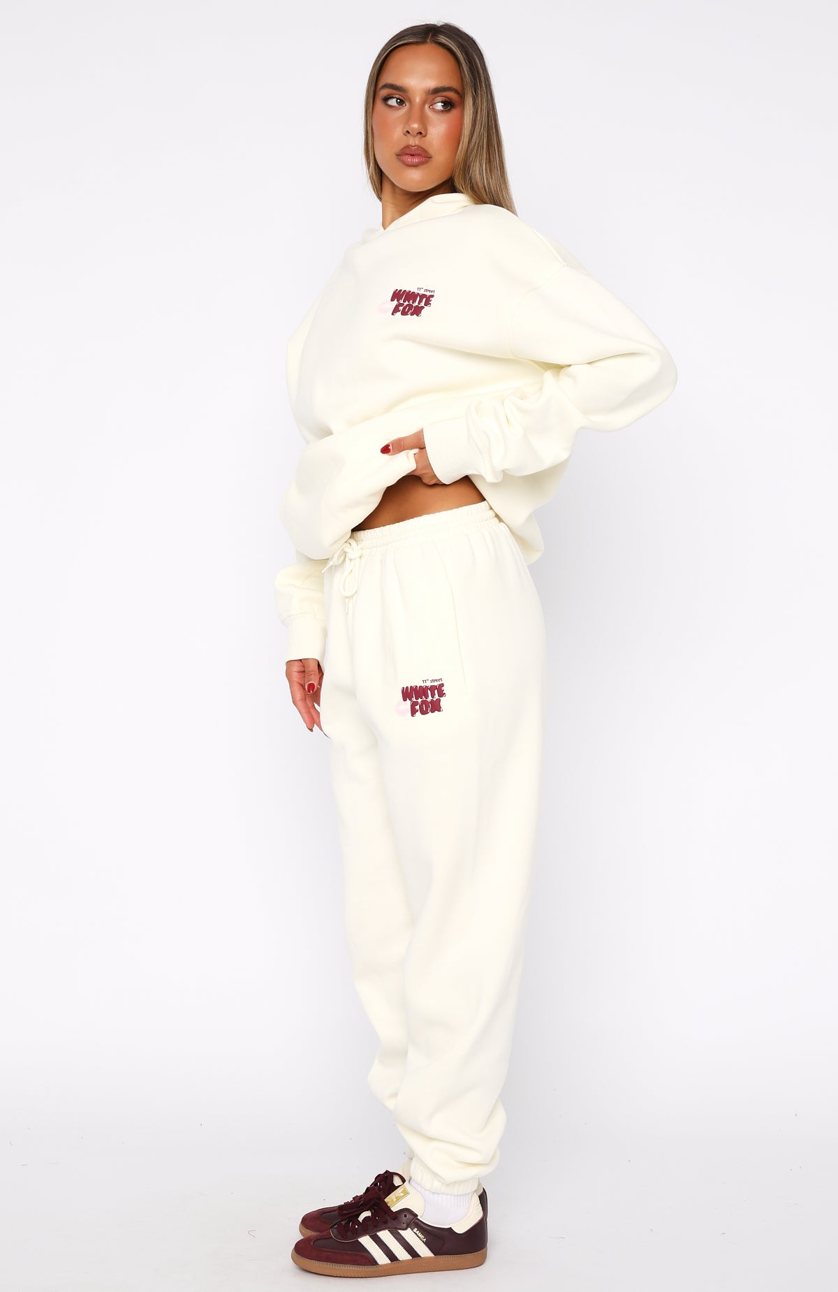 11th Street Sweet Kisses Sweatpants Cake Batter | White Fox Boutique
