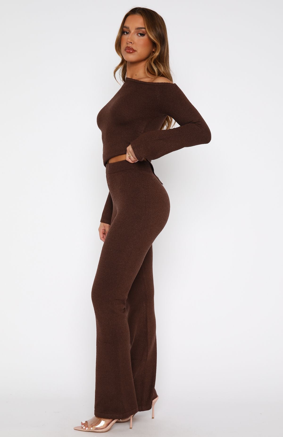 We'll Be Fine Pants Chocolate | White Fox Boutique