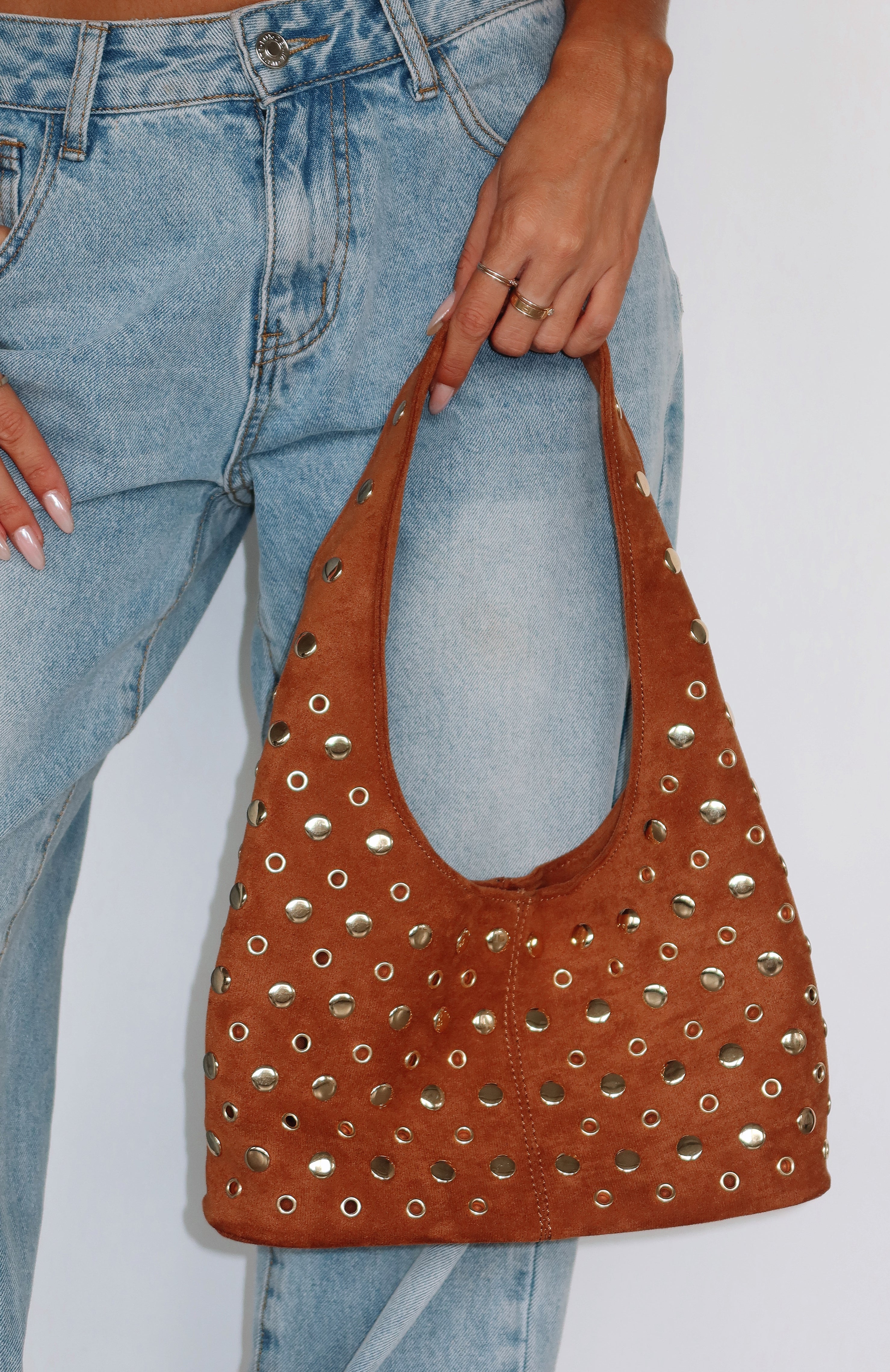 Aurelia Shoulder Bag Camel | White Fox Boutique