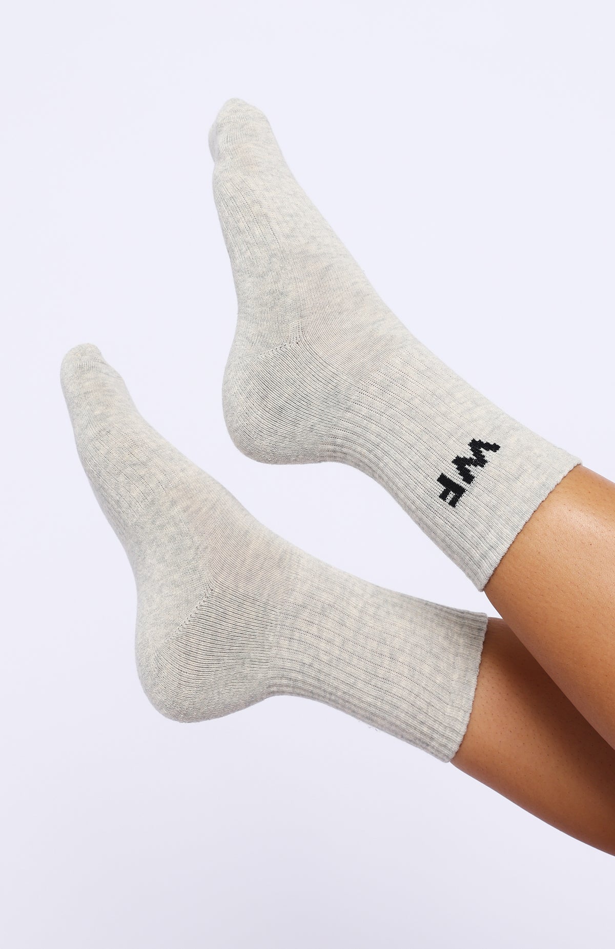 My Peace Socks Set Black/Grey/White | White Fox Boutique
