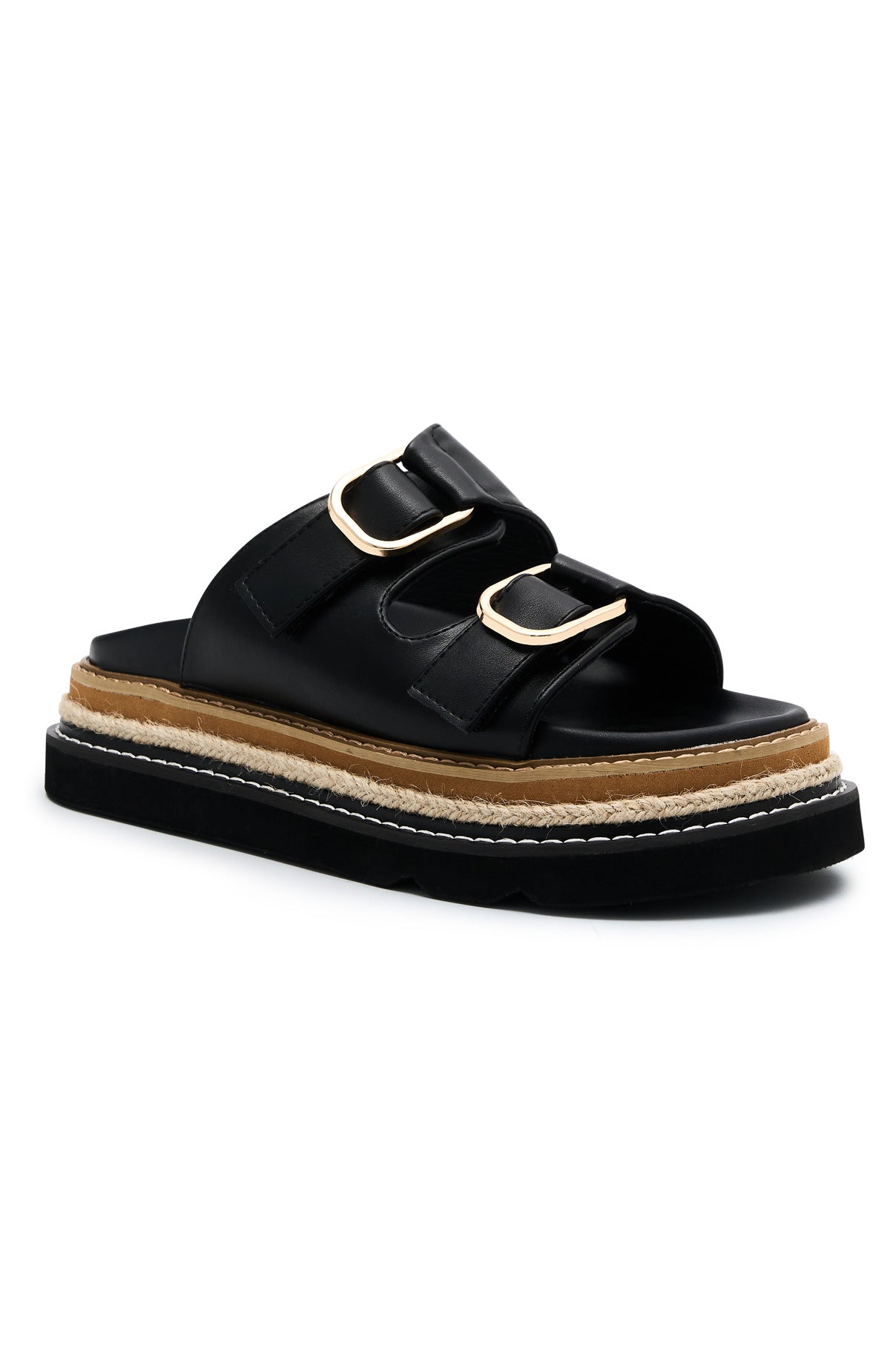 Rowan Flats Black | White Fox Boutique